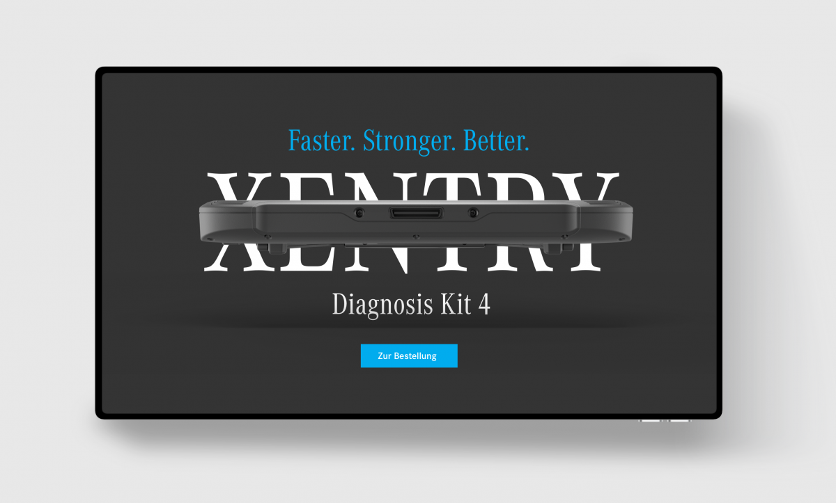 Mercedes-Benz XENTRY Diagnosis Kit 4 | Realgestalt GmbH, Berlin