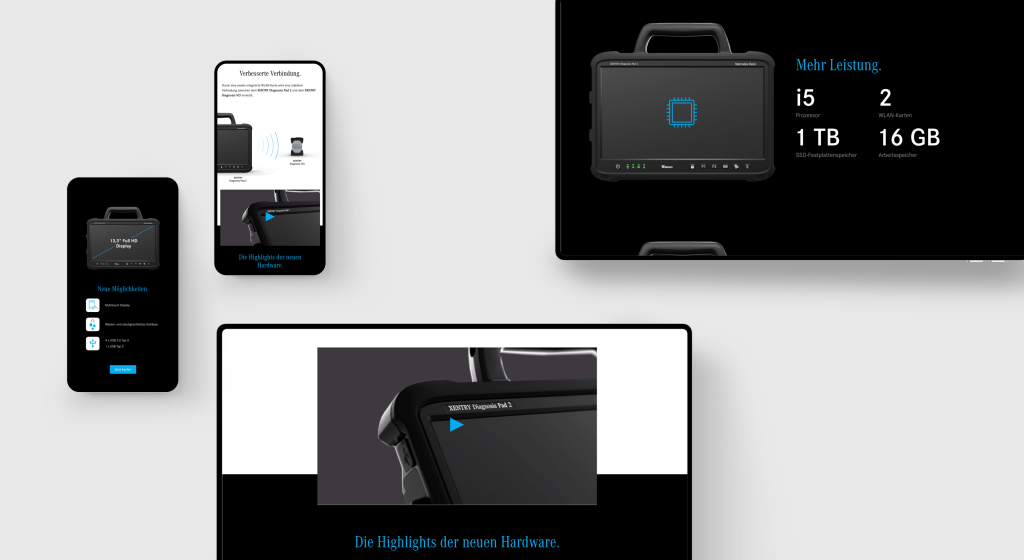Mercedes-Benz XENTRY Diagnosis Kit 4 | Realgestalt GmbH, Berlin